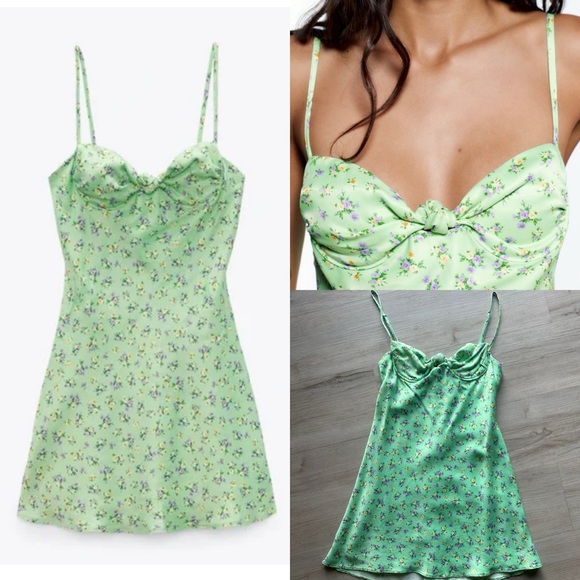 Zara | Dresses | Zara Cute Floral Dress | Poshmark